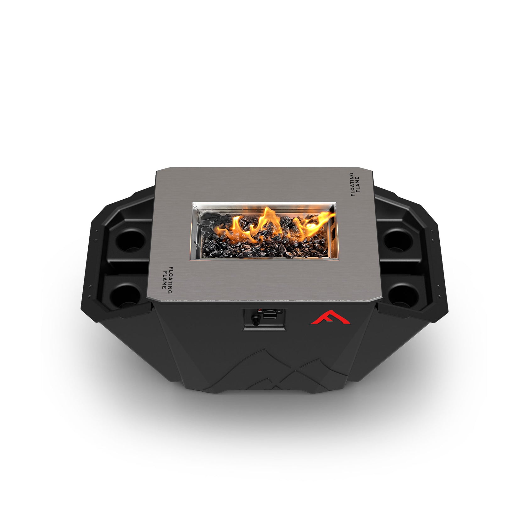 Pontoon Boat Fire Pit – Floating Flame
