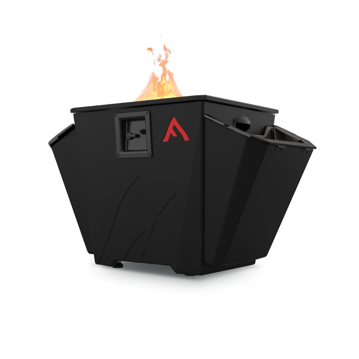 Pontoon Boat Fire Pit – Floating Flame