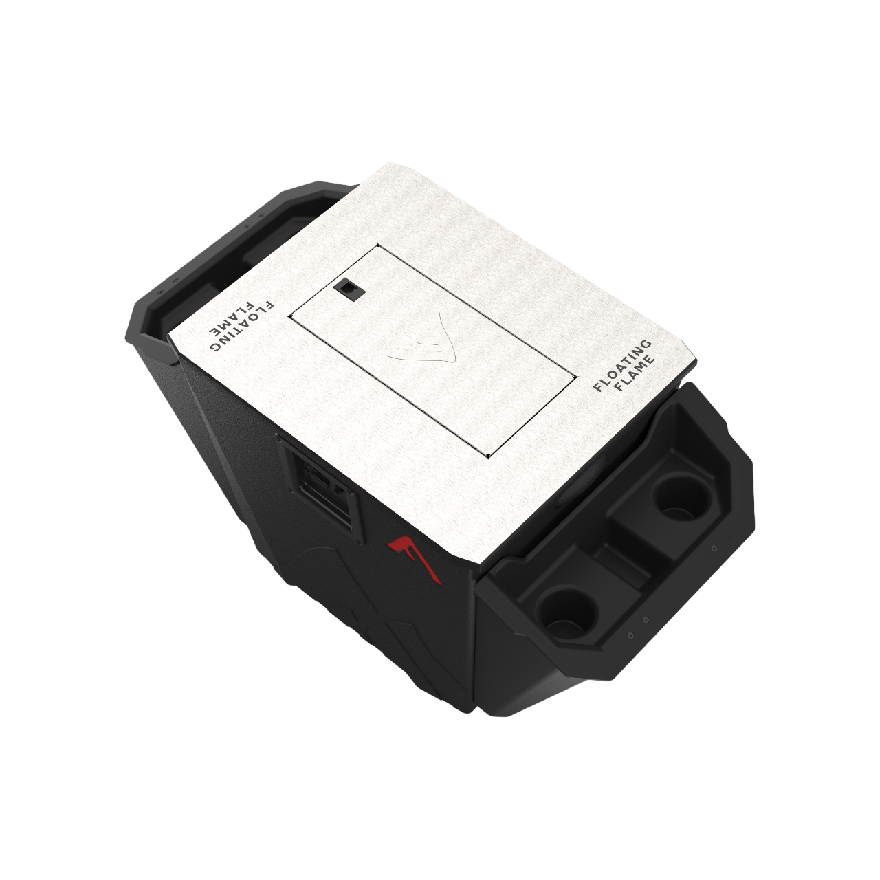 Pontoon Boat Fire Pit – Floating Flame